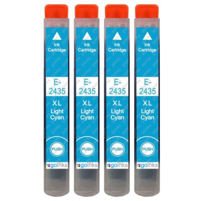 4 Light Cyan Ink Cartridges for Epson Expression XP-750 XP-850 XP-950 ...