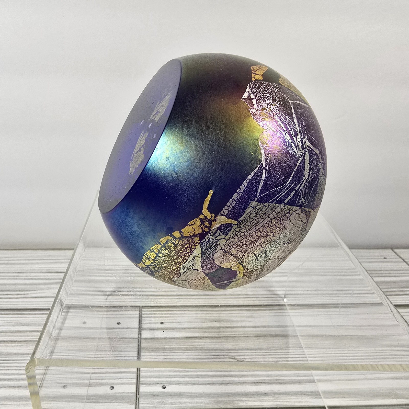 BIG DIPPER CELESTIAL PAPERWEIGHT HANDMADE BY GLASS EYE STUDIO GES ...