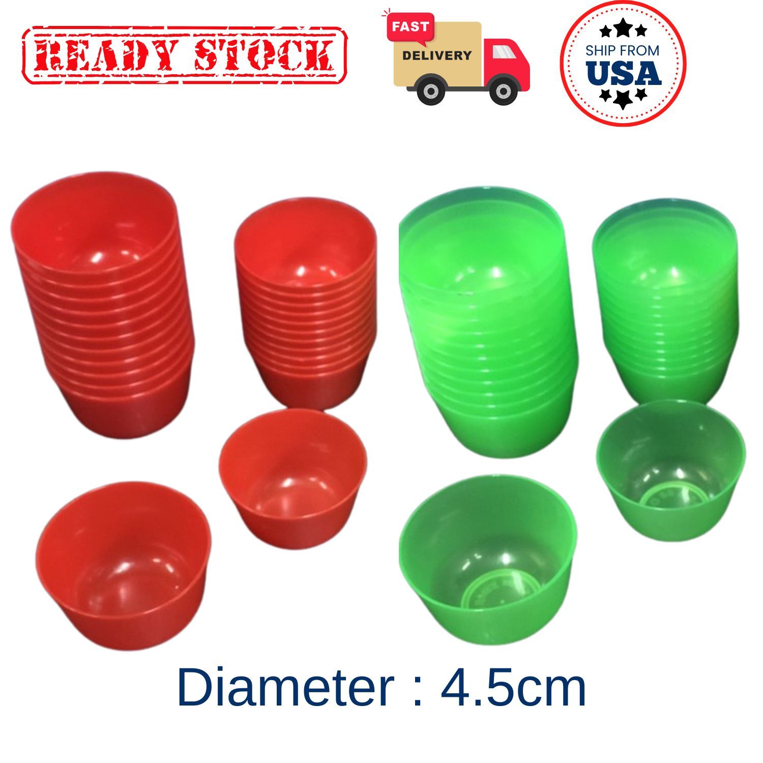 Puto Mold Talam Pichi Kutsinta Lompang Red Green 36pcs 4.5cm Kueh Small ...