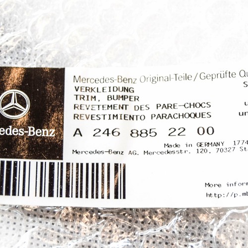 MERCEDES BENZ B Class W246 AMG Rear Bumper Diffuser A2468852200 Genuine ...