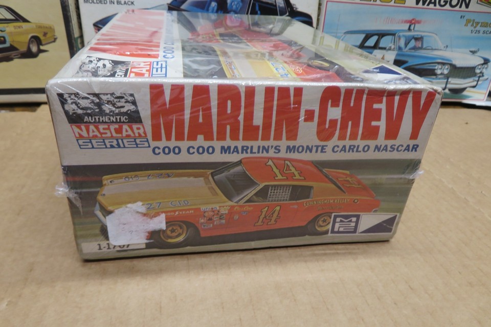 ORIGINAL 1/25 MPC SEALED COO COO MARLINS #11 MONTE CARLO SEALED MODEL ...
