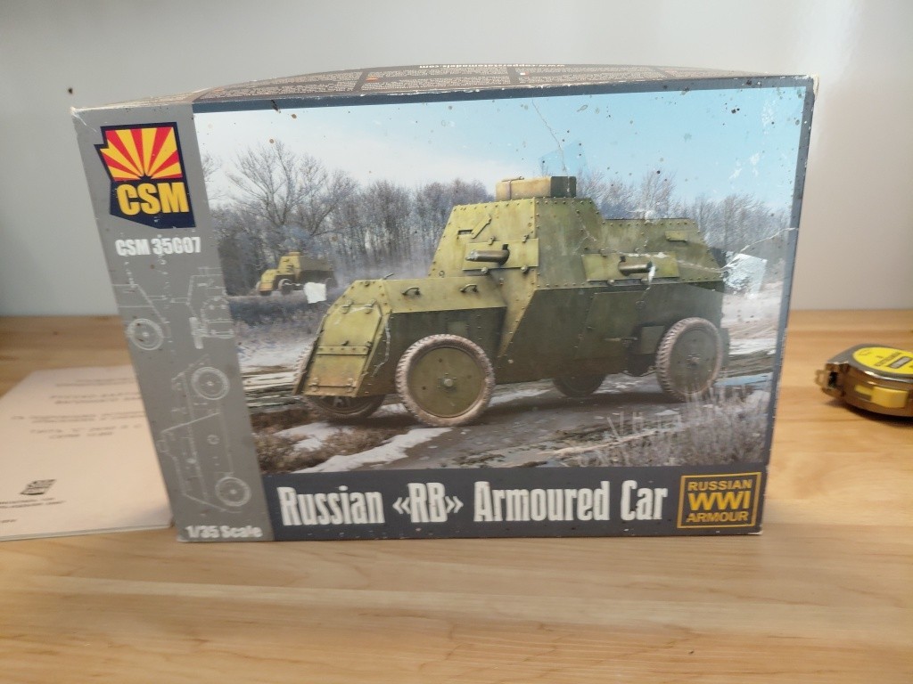 Copper State Models CSM35007 1/35 Russian RB Armoured Car – WWI Model ...