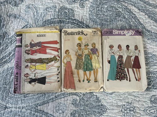Lot 0f 15 Vintage 1970’s Sewing Patterns Simplicity McCall’s Butterick ...