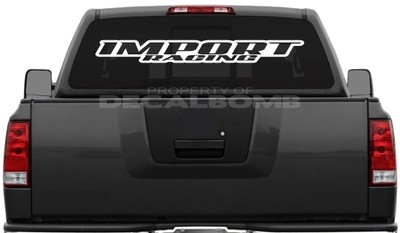 Import Racing "Outline" Windshield Decal Sticker Vinyl Import Diesel ...