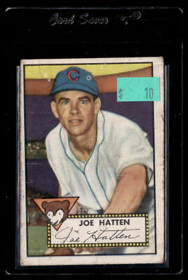 1952 Topps #194 Joe Hatten | eBay