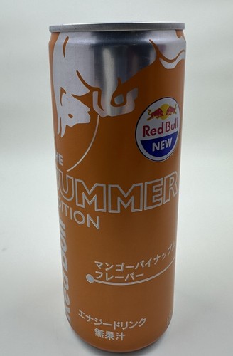 Rare Red Bull Summer Edition Mango Pineapple Japan Redbull Collector 8 ...