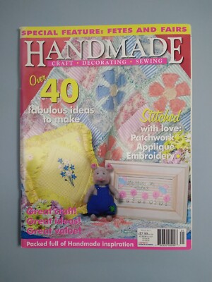 HANDMADE MAGAZINE - Vol 21, No 3, 2004 - Sewing/Decorating/Crafts ...