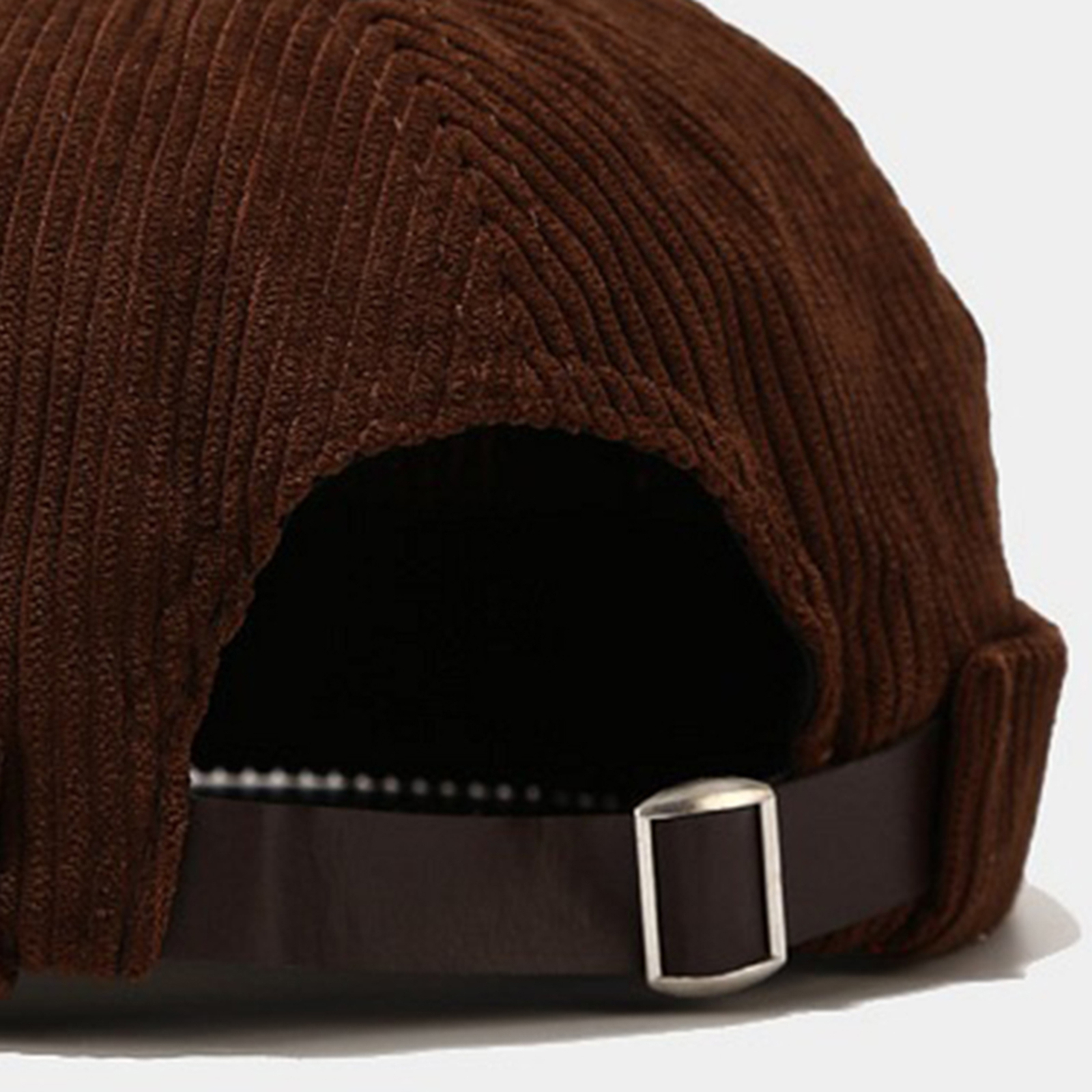 Unisex Hat Logo Print Versatile Hip Hop Style Retro Brimless Hat Non ...