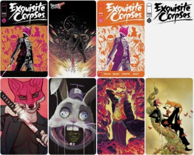 Exquisite Corpses #1 Cover A B C D E Variant Set Options Image 2025 | eBay