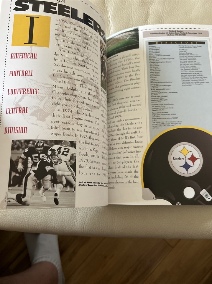 1991-1992 The NFL and You - Yearbook - Each Team Summary, Super Bowl ...