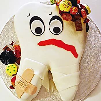 Tooth Cake Pan, Non-Stick Teeth Silicone Cake Bread Mousse Pie Flan ...