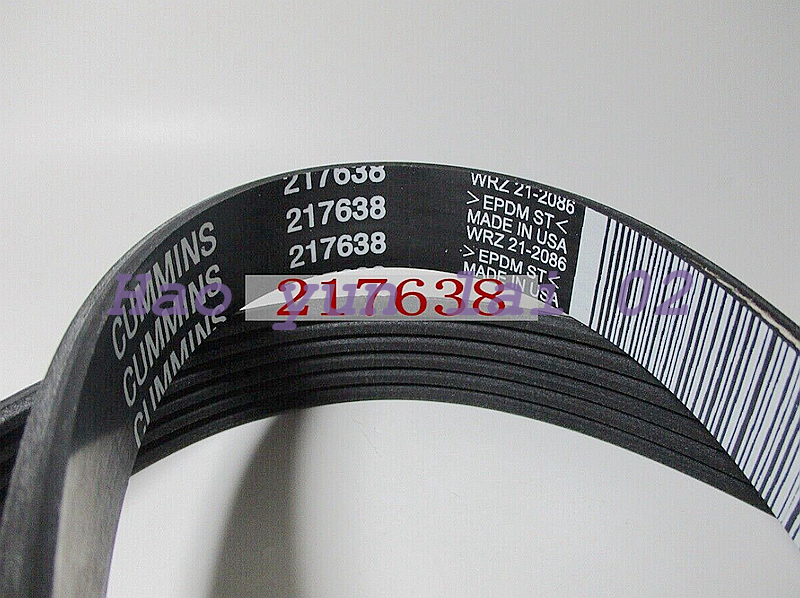 1PC NEW 217638 Replaces for Cummins Diesel Engine NT855 Water Pump Belt ...
