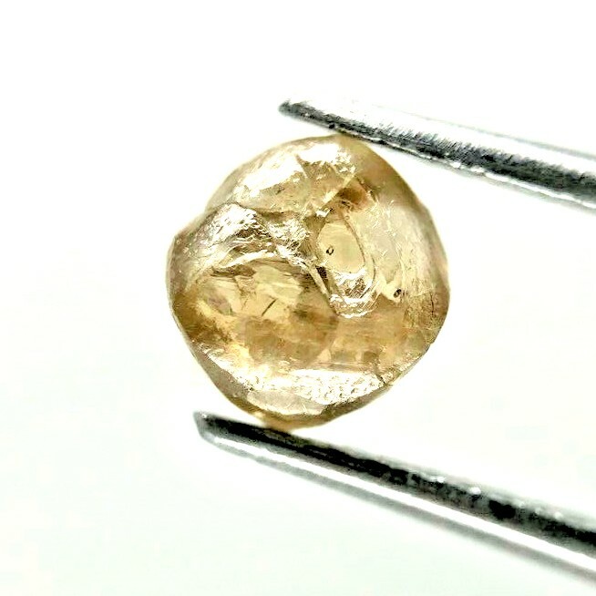 UNCUT ROUGH RAW DIAMOND 1.11TCW BROWN SPARKLING NATURAL ANTIQUE SHAPE ...