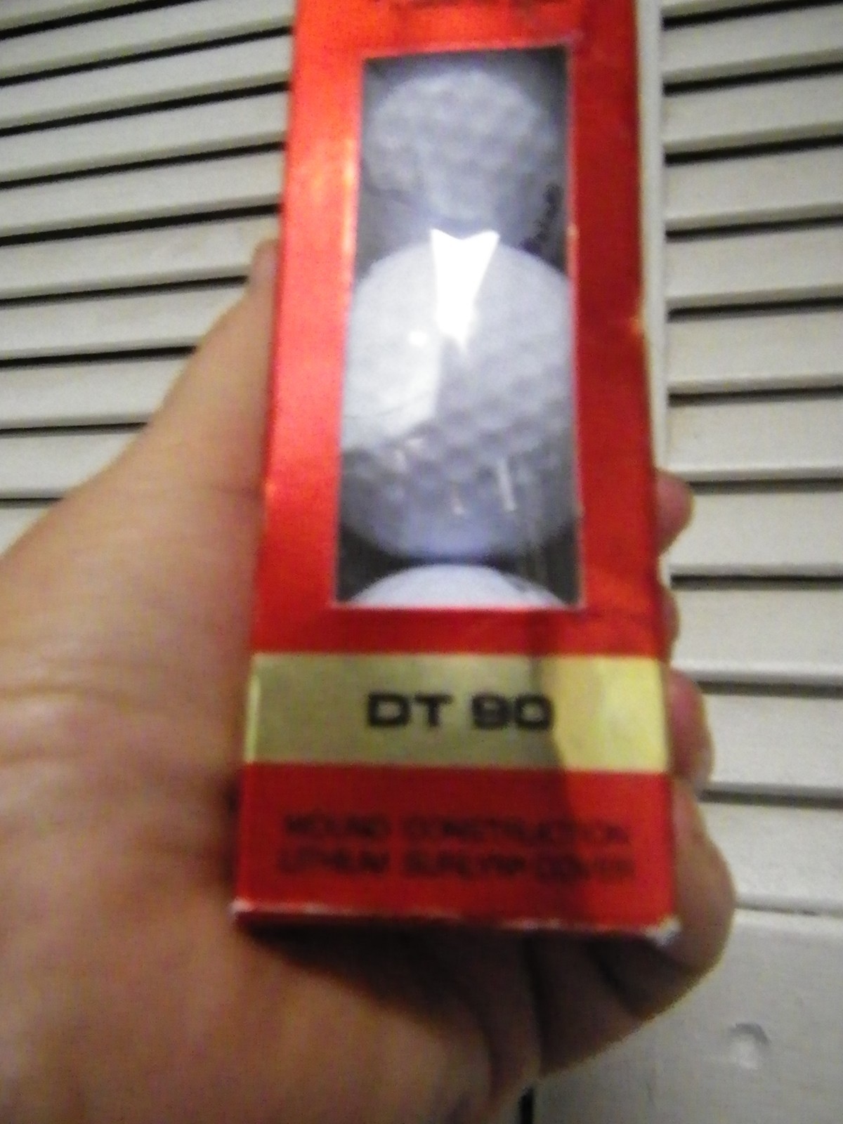 Titleist DT 90 Wound Construction Lithum Surlyn cover Golf Ball In box ...