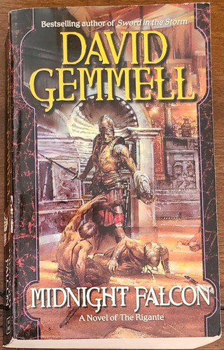 MIDNIGHT FALCON by David Gemmell (Paperback 2001) The Rigante book 2 ...