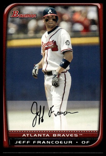 2008 Bowman #189 Jeff Francoeur | eBay