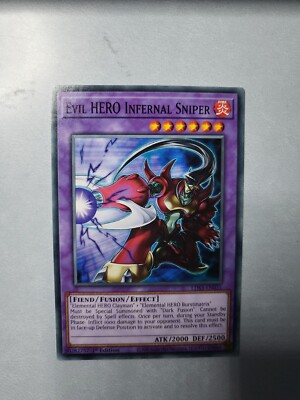 Yu-Gi-Oh!🏆Evil HERO Infernal Sniper - 1st Edition🏆COMMON Card | eBay ...