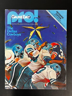 Pro Gameday Magazine - September 1981 Dallas Cowboys vs Redskins Cover ...