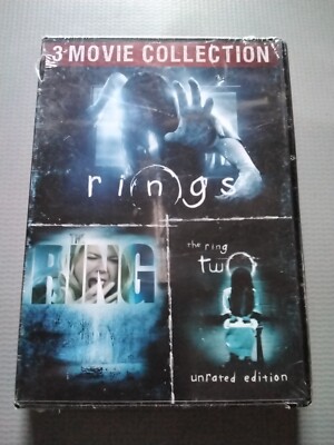 3-Movie Collection: The Ring / The Ring Two / Rings (DVD, 2017, 3-Disc ...