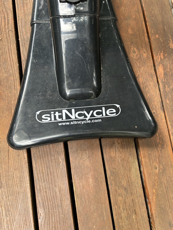 Sit N Cycle Portable Exercise Bike SitNcycle Smooth Fitness Black | eBay