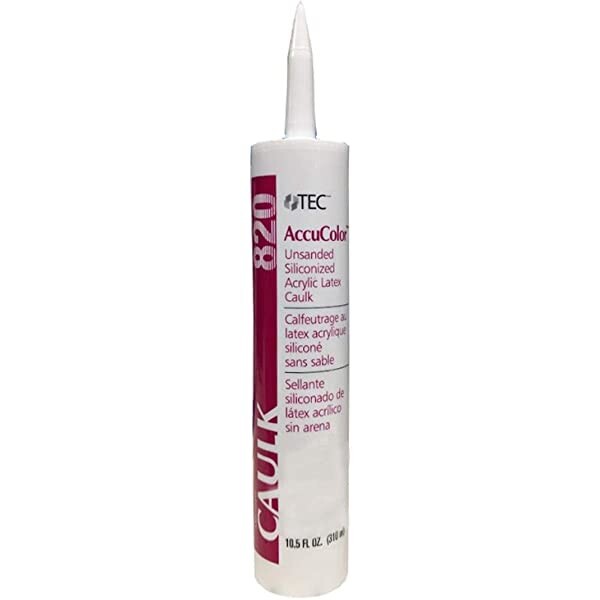 Mapei Caulk TEC Accucolor Siliconized Acrylic Caulk - Antique White ...