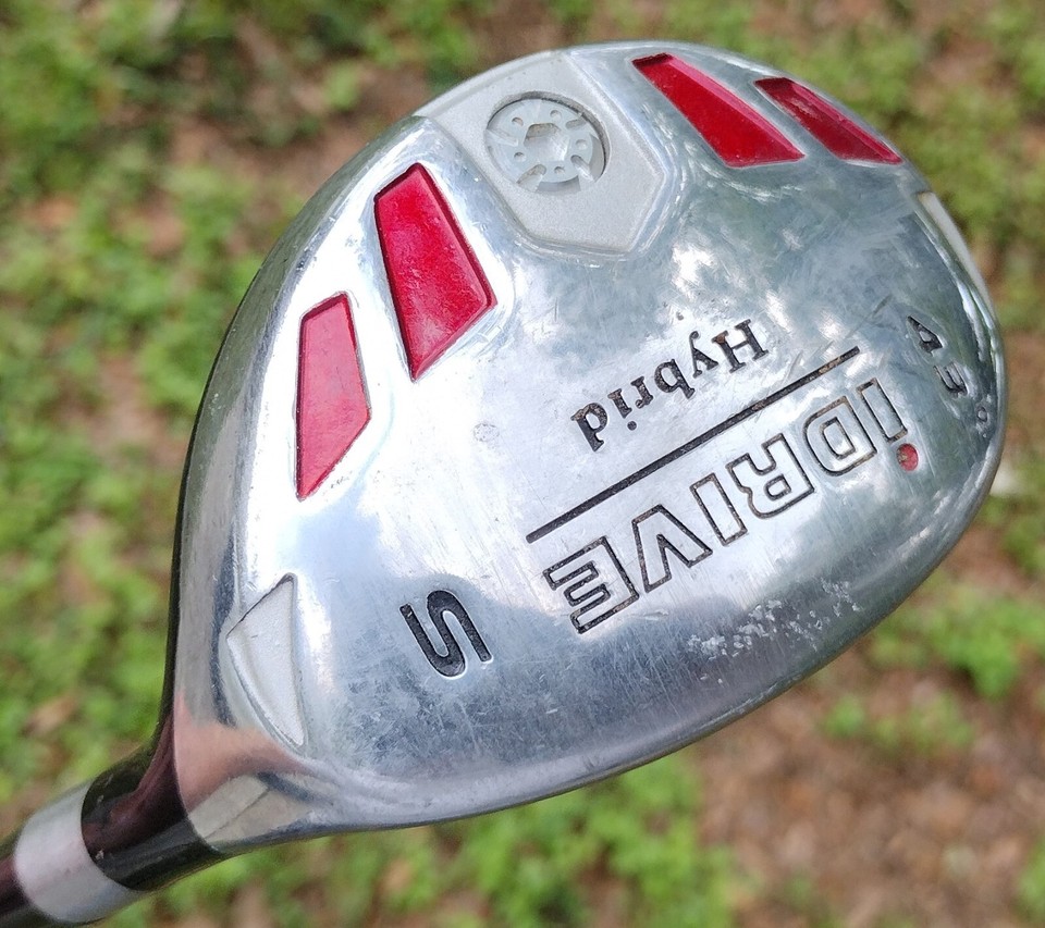 iDrive Hybrid Set 9pc Golf Club Set 3-PW & SW Graphite X-Power Shafts ...