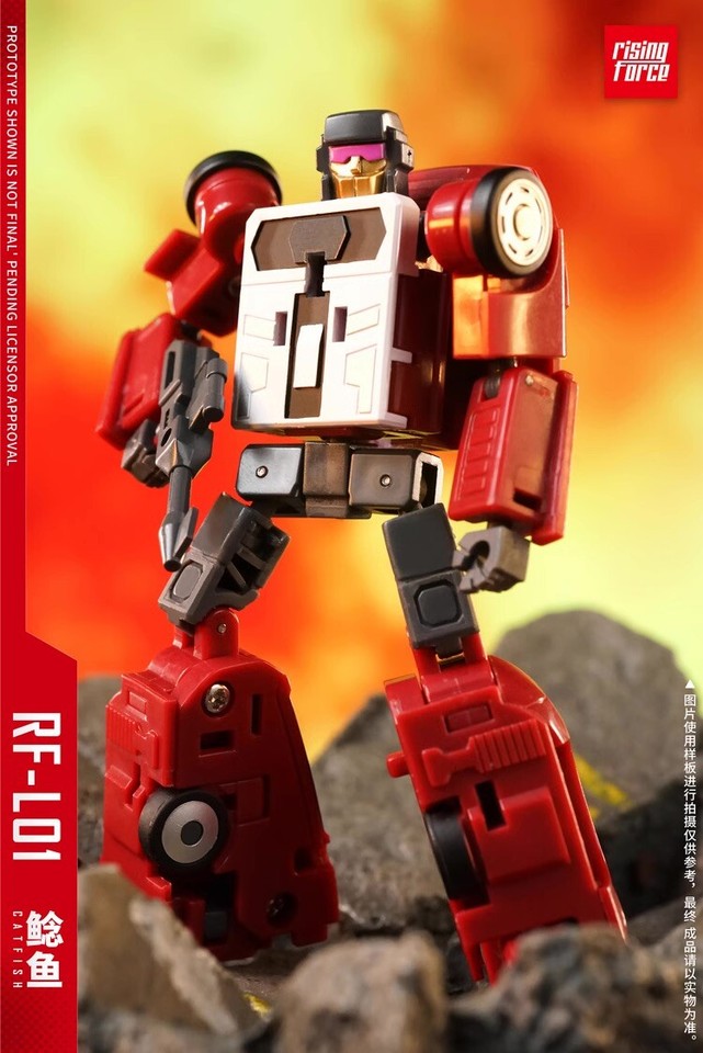 Rising Force Menasor RF-L05 Howl RF-L01 CATFISH RF-L02 CROW RF-L03 ...