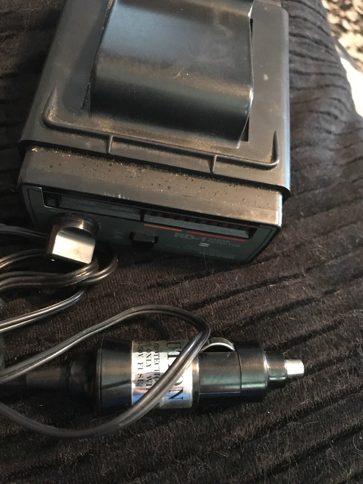 Maxon RD-1 Radar Dectector Anti-Falsing Dual Superhetrodyne | eBay
