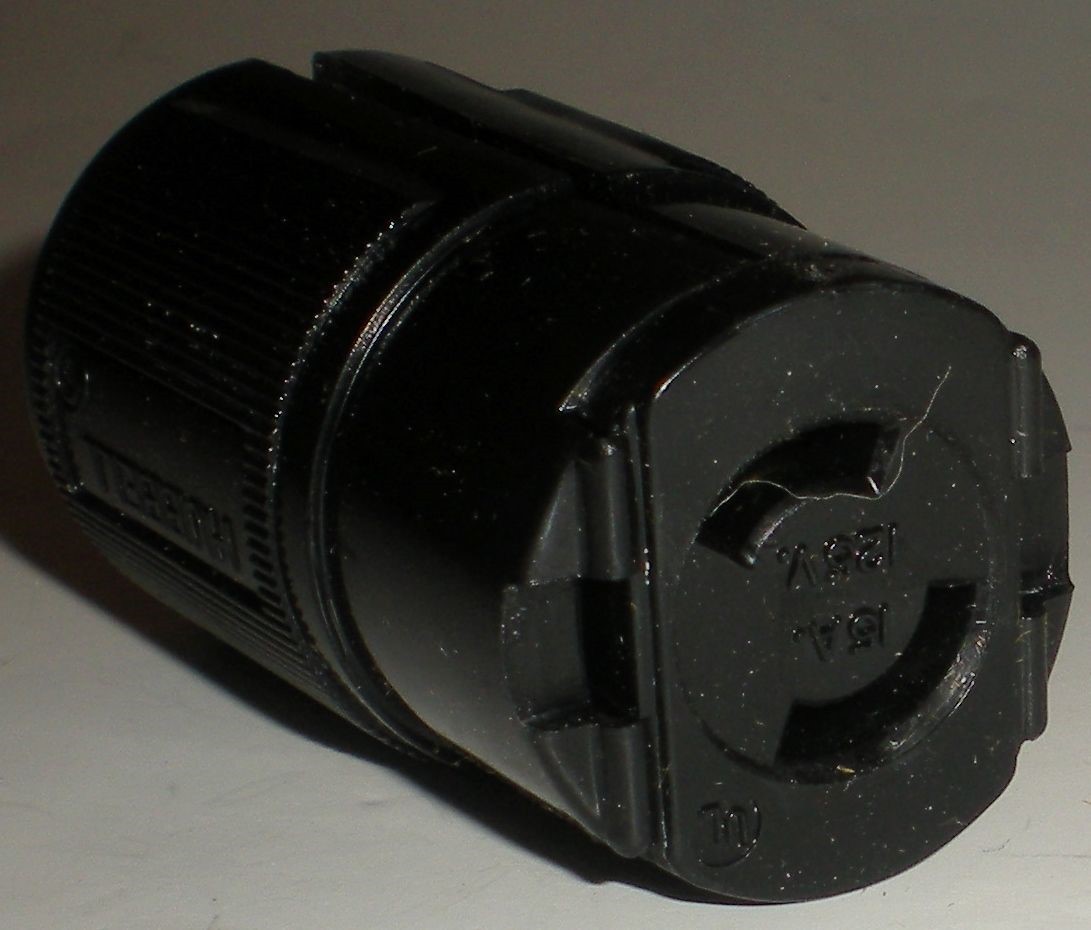 ELECTRICAL HBL7464V 15A 125V HUBBELL ML-1R CORD CONNECTOR BODY ...