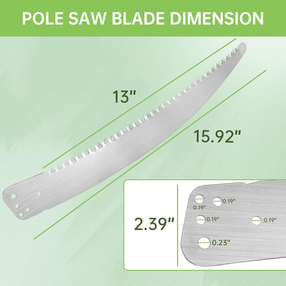 Pole Saw Blade Replacement for Fiskars Pruning Saws & Tree Pruners, 15 ...