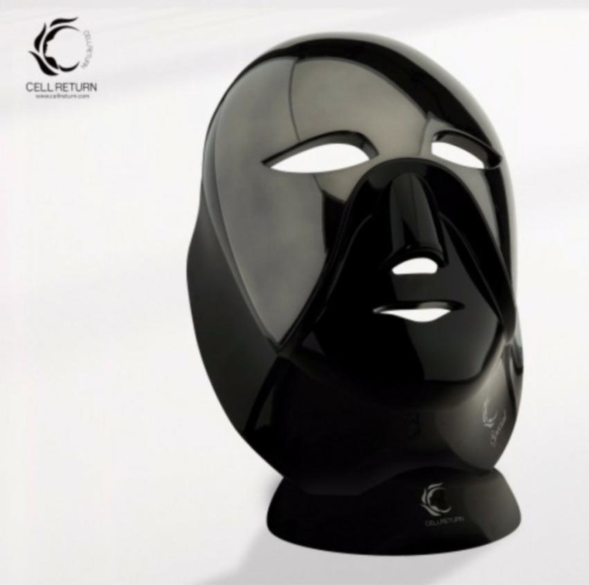 CELLRETURN LED Mask PREMIUM Skin Care device Black Edition -No Tariffs ...