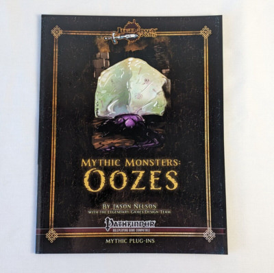 MYTHIC MONSTERS OOZES RPG Pathfinder Supplement Legendary 2013 | eBay