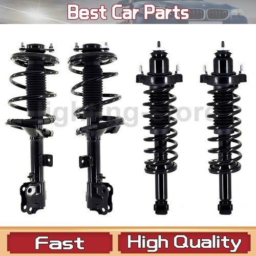 4 Rear Front Struts Coil Springs For Mitsubishi Outlander 2009 2008 | eBay