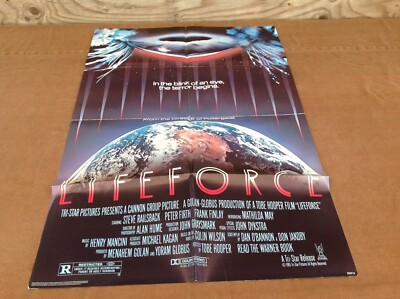 1985 Lifeforce Original Movie House Full Sheet Poster | eBay