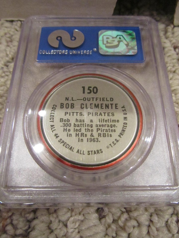 1964 Topps Coins Baseball #150 Roberto Clemente PSA 8 NM/MT | eBay