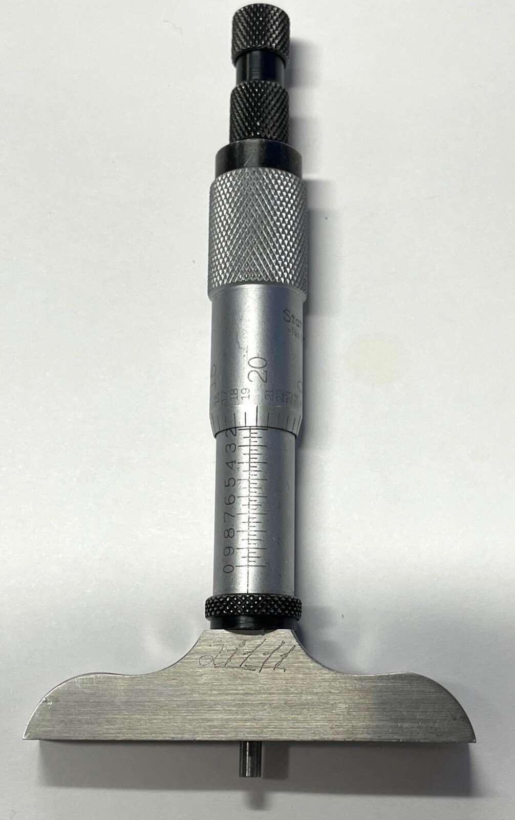 Starrett 440Z-6RL Depth Micrometer, 0-6" Range, .001" Graduation | eBay