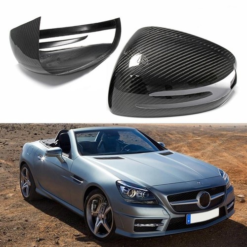 For Benz R172 SLK SLC SL63 AMG GT Carbon Fiber Side View Mirror Cover ...