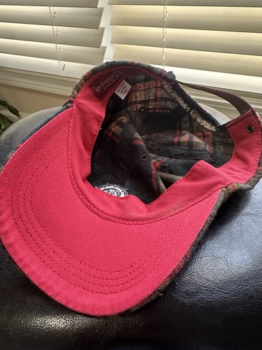 Southern Proper Red/Green Plaid Baseball Hat Cap Dog Labrador ...