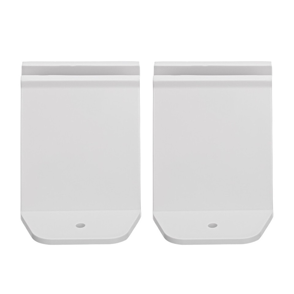 2 Pcs Plastic Fence Base Stand Holder for Small Garden Fence Lawn ...