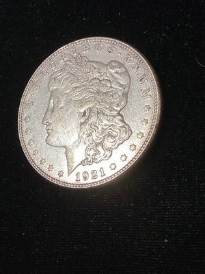 1921-D Morgan Silver Dollar AboutUncirculated In My Photos Only Denver ...