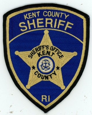 RHODE ISLAND RI KENT COUNTY SHERIFF OFFICE NICE SHOULDER PATCH POLICE ...