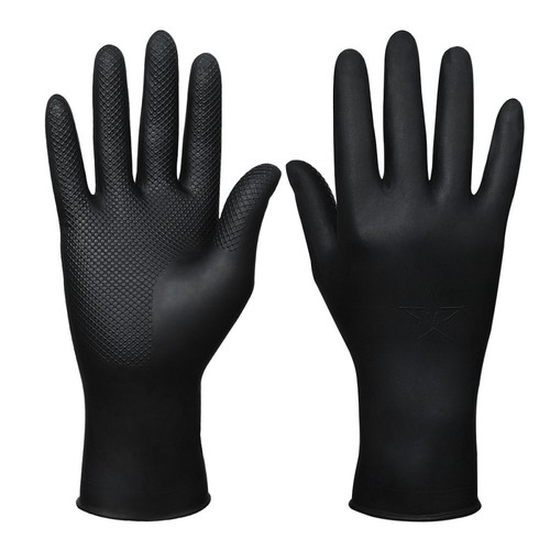 10 Pcs Laboratory Gloves Reusable Latex Gloves Hair Salon Gloves Medium ...