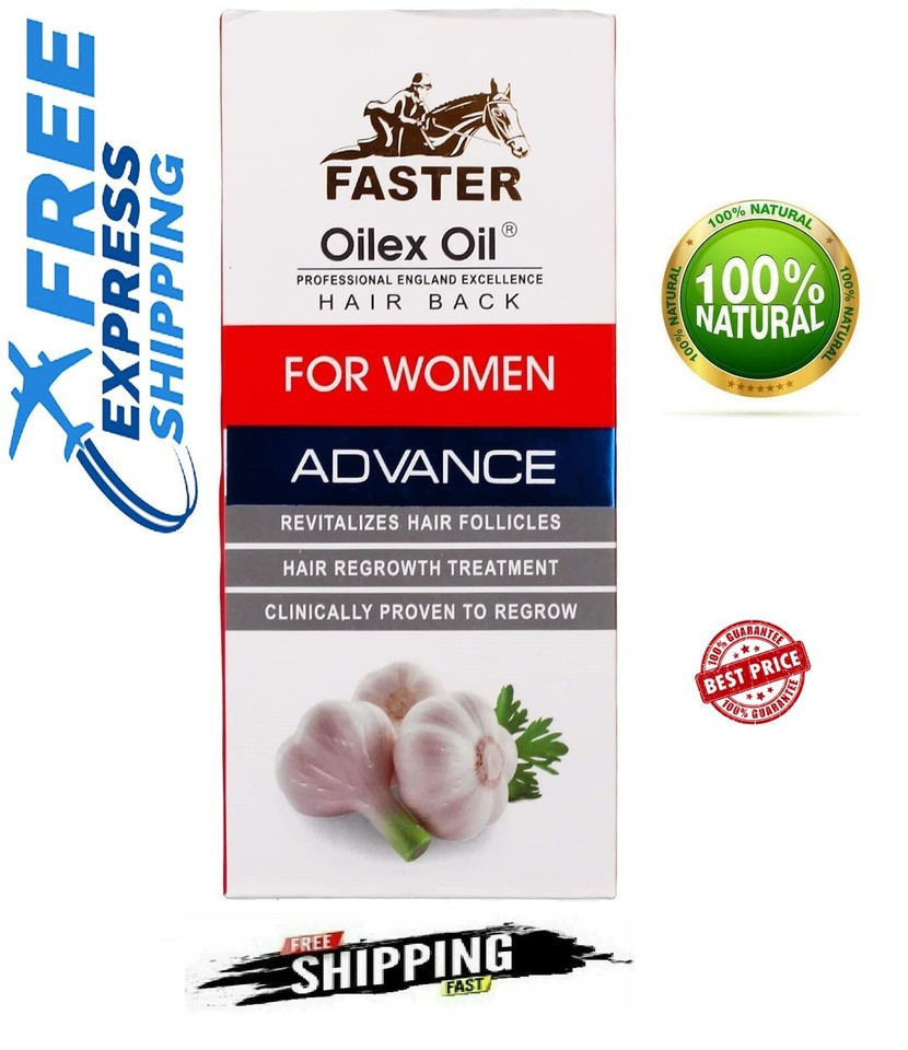FASTER Oilex Oil Advance Hair Regrowth Oil & Ampoule For Women Serum ...