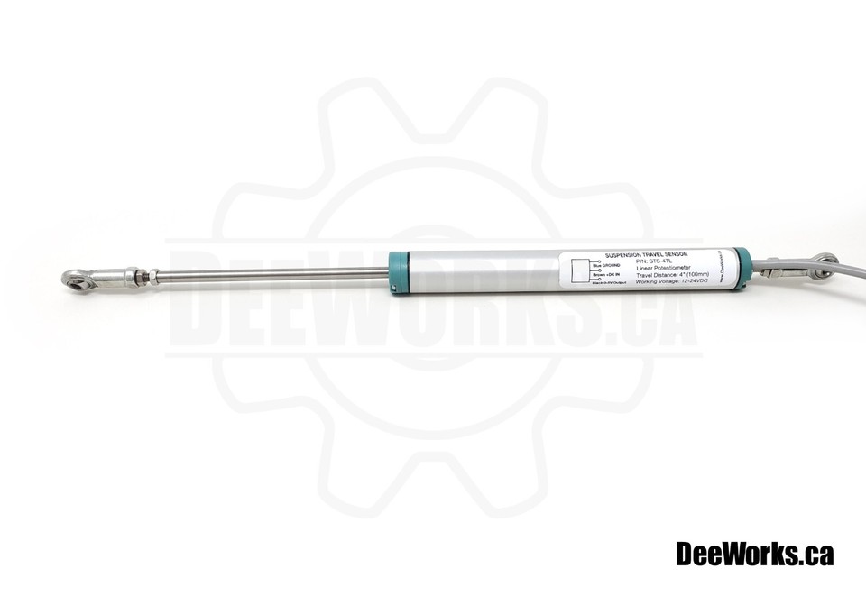 Suspension Travel Sensor Linear Potentiometer 0-5V Analog Output 4 ...