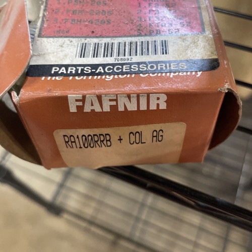 New Fafnir Farm Bearing, RA100RRB + COL AG | eBay