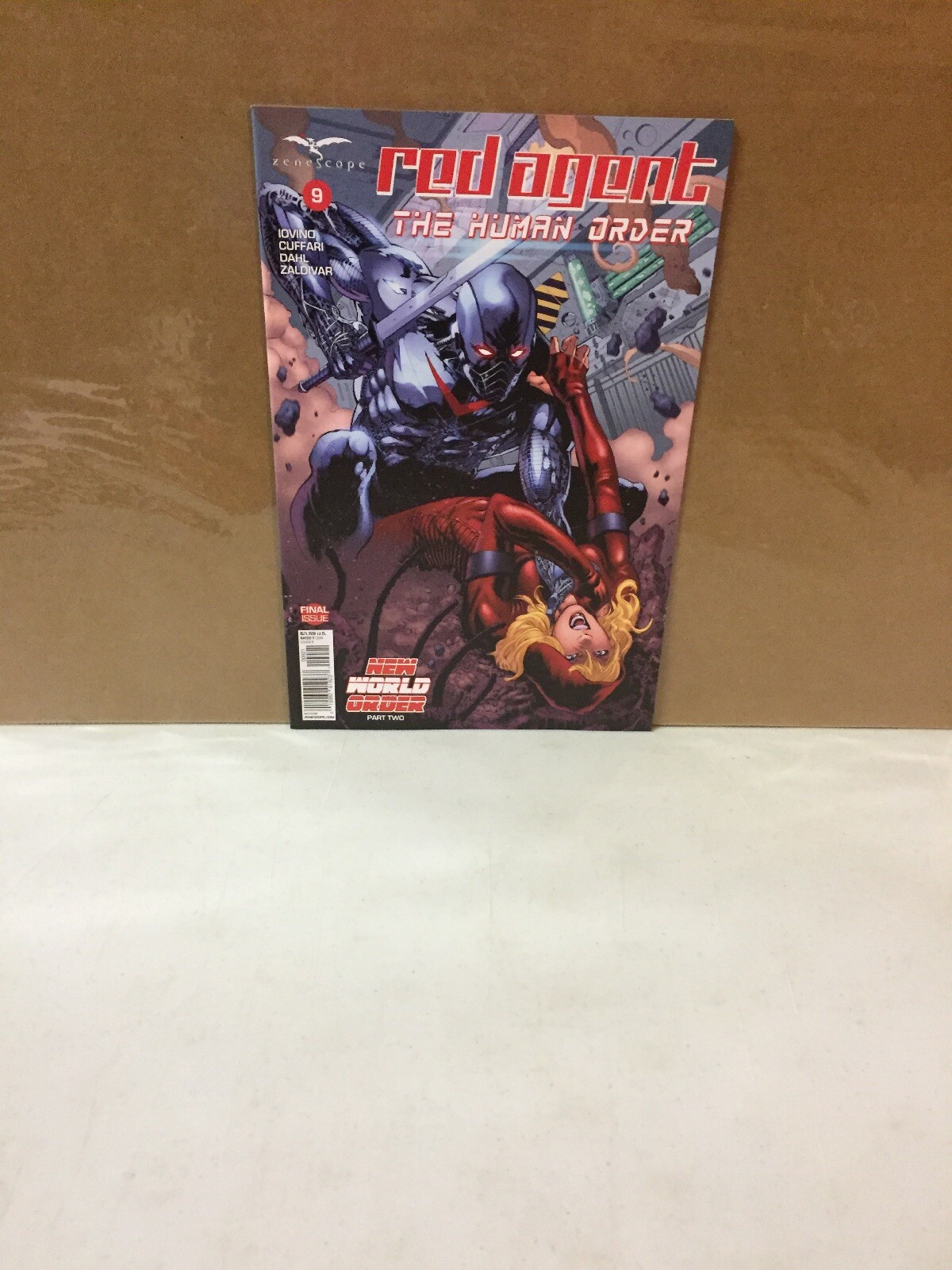 Zenescope Red Agent Human Order Full Comic Run 1C 2D 3C 4D 5C 6B 7B 8D ...