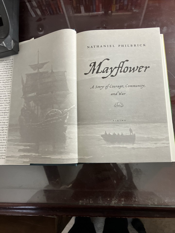 Mayflower by Nathaniel Philbrick, NEW 1st/1st Hardcover, FREE SHIP ...