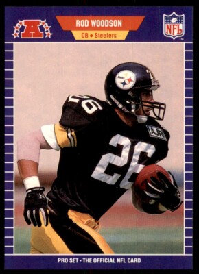 1989 Pro Set Rod Woodson Football Cards #354 | eBay
