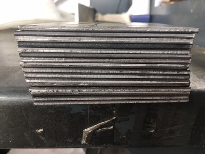 Steel Plate Shim Spacers 1//8/" 4/" x 4/" Pack of 16!