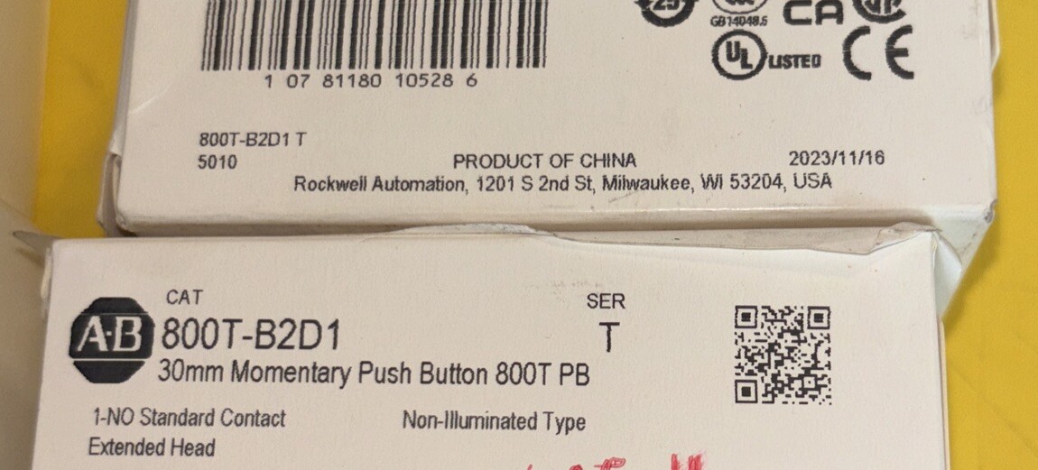 Allen Bradley 800TB2D1 NSNP Genuine AB 800t B2d1 for sale online | eBay